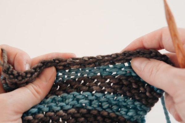 How to Knit a Double Bind-Off - Tutorials - School of SweetGeorgia