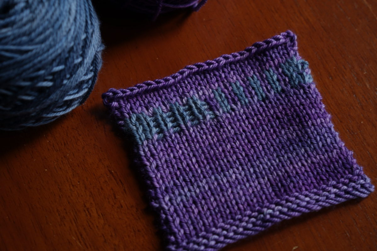 Tutorial - Knitting Technique Slipped Stitch » School of SweetGeorgia