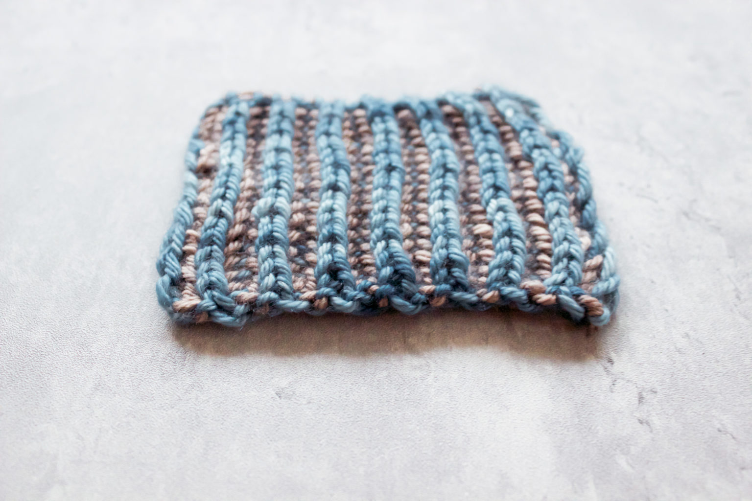 How to Knit Two Colours in Brioche » School of SweetGeorgia