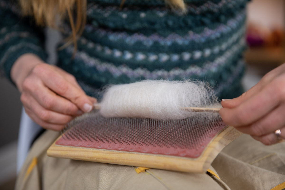 Update: Spinning Silk with Rachel Smith » School of SweetGeorgia