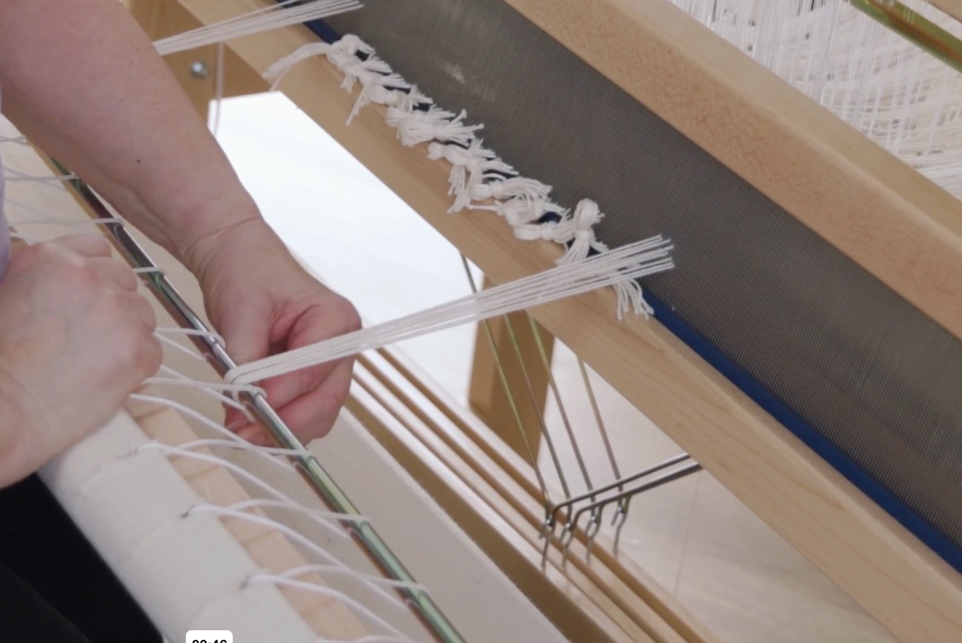 Tying the Warp » Weaving Tutorials » School of SweetGeorgia
