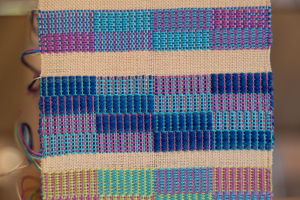 Crackle Sampler Pattern » Weaving Patterns » School of SweetGeorgia