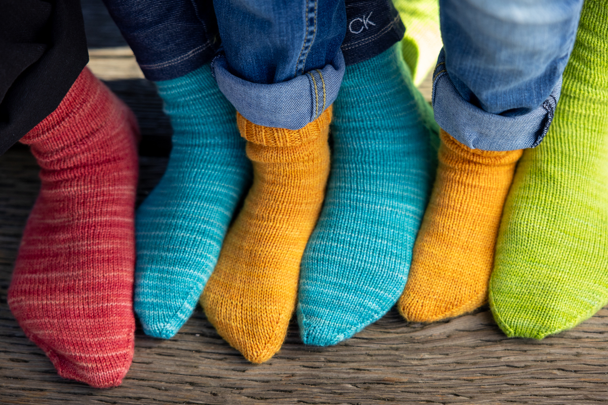 Back To Basics Socks » Patterns » School of SweetGeorgia