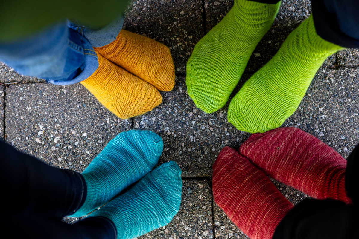 Back To Basics Socks » Patterns » School of SweetGeorgia