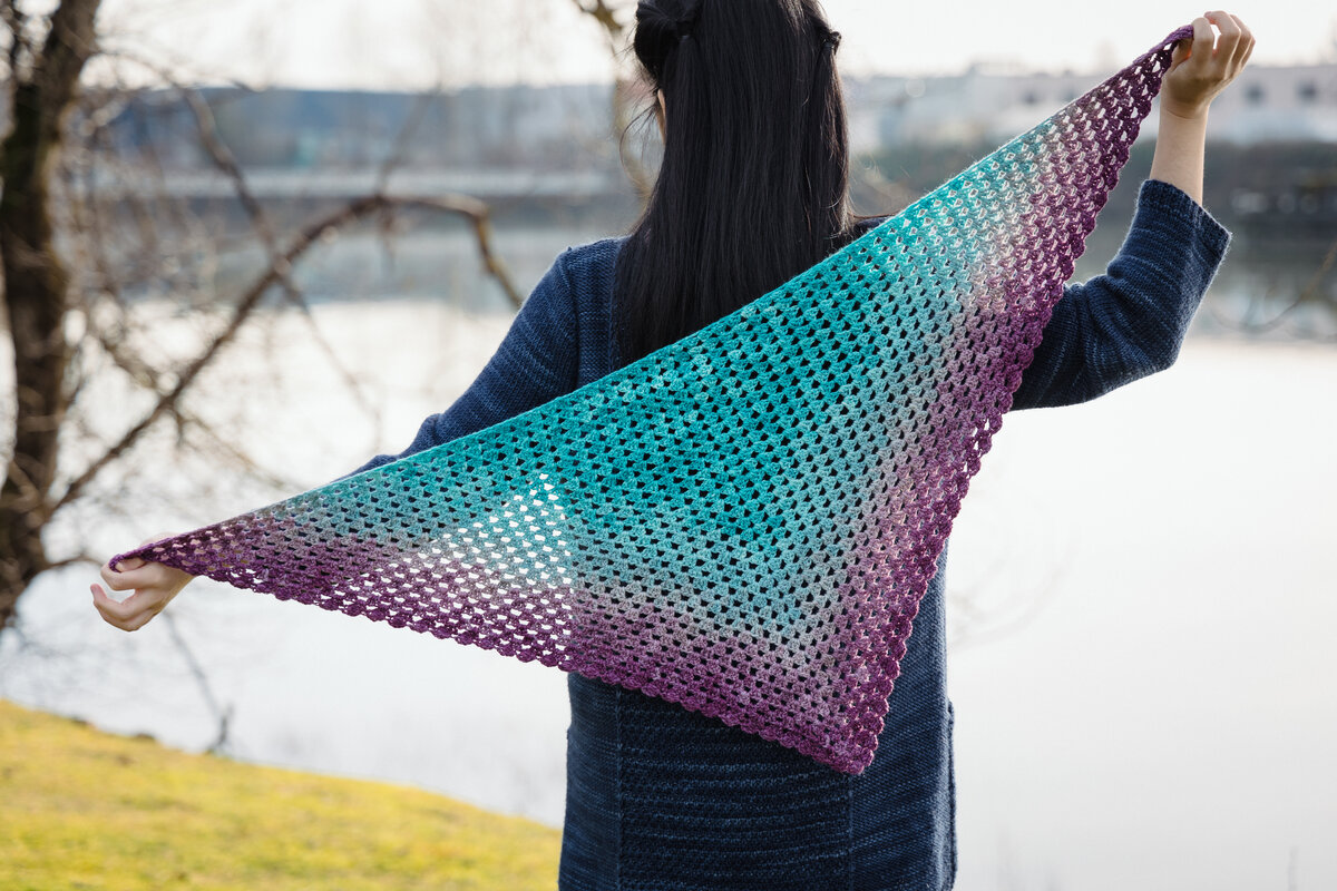 Coast to Colour Shawl » Updates » School of SweetGeorgia